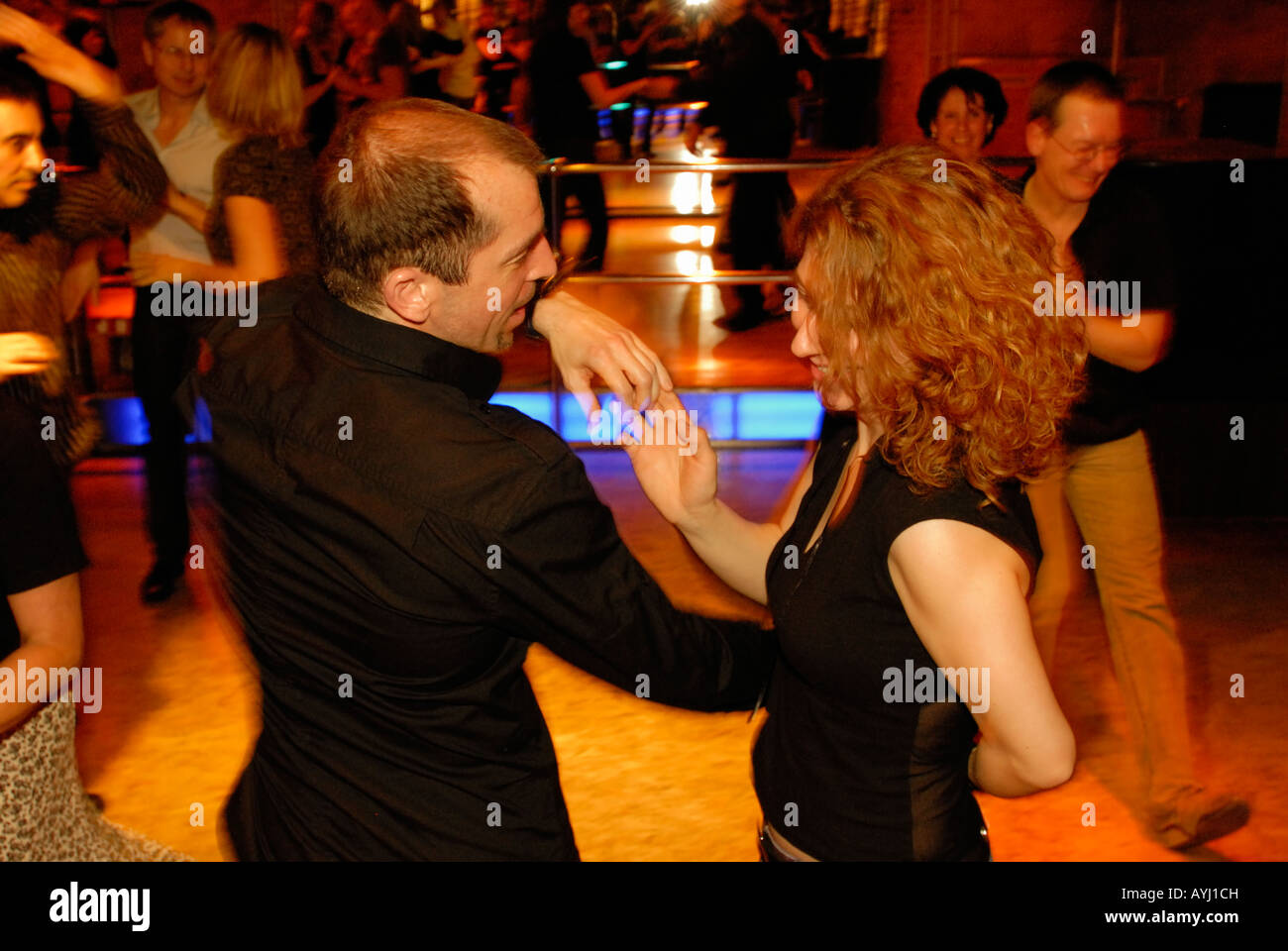 Salsa. Cuban Style. Dancing Stock Photo - Alamy