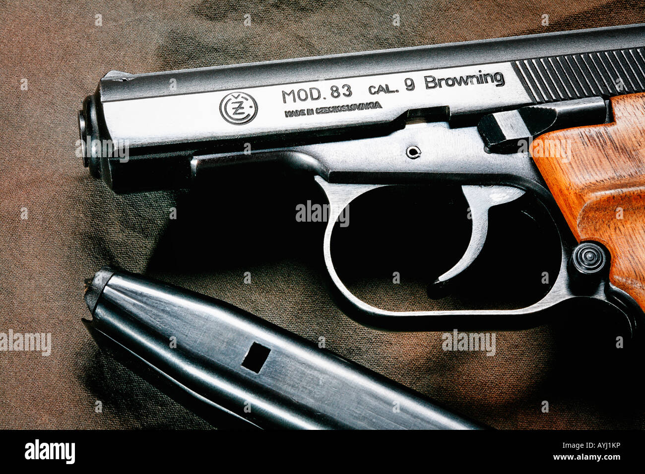 9mm browning hi-res stock photography and images - Alamy