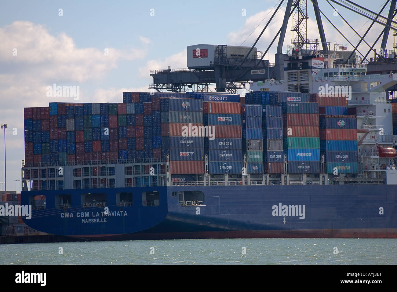 Large shipping docks hi-res stock photography and images - Alamy