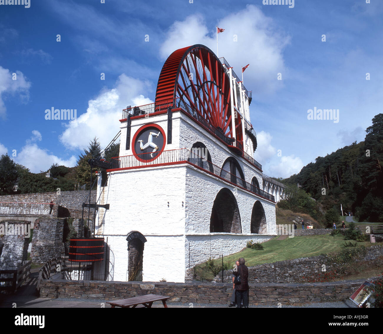 Great laxey wheel 'isle of man' hi-res stock photography and images - Alamy