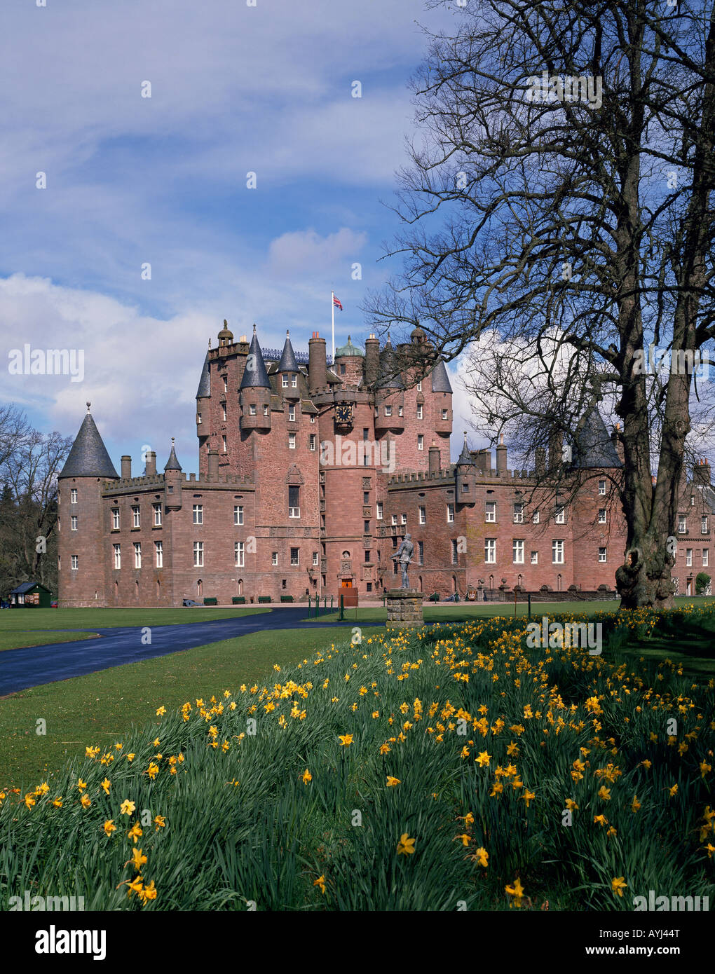 Glamis Castle Angus Scotland United Kingdom Stock Photo - Alamy