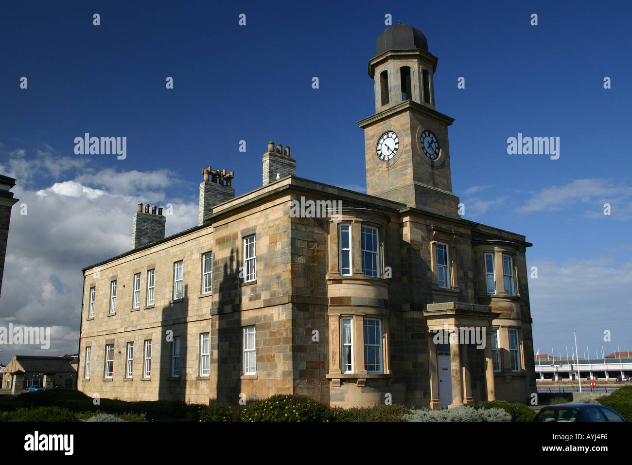 The Old Customs House by Hartlepool Marina Stock Photo - Alamy