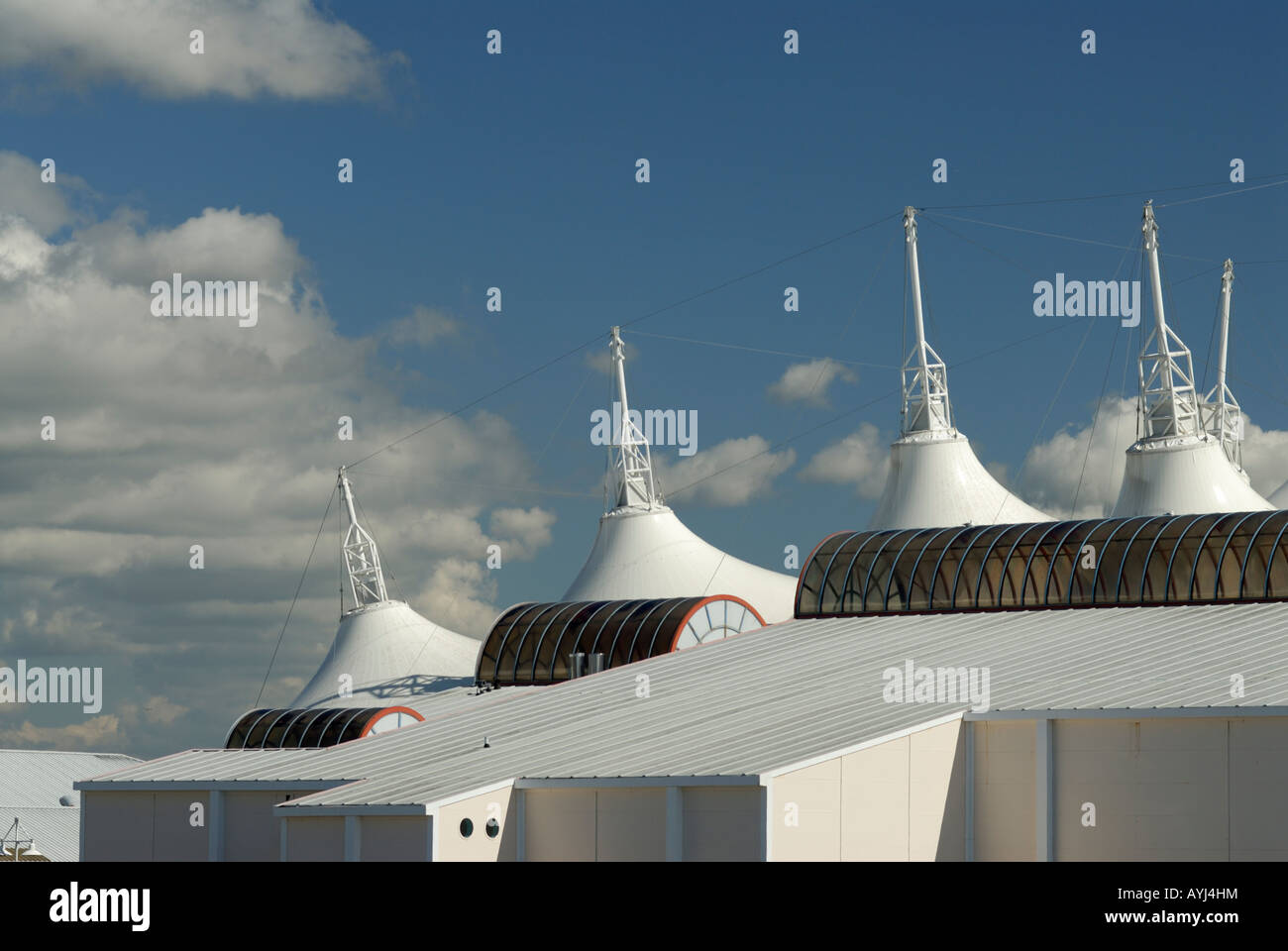 Butlin's Bognor Regis roof Stock Photo - Alamy