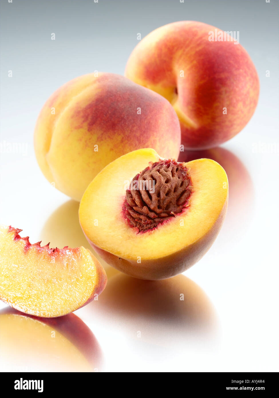 Stoned peach hi-res stock photography and images - Alamy