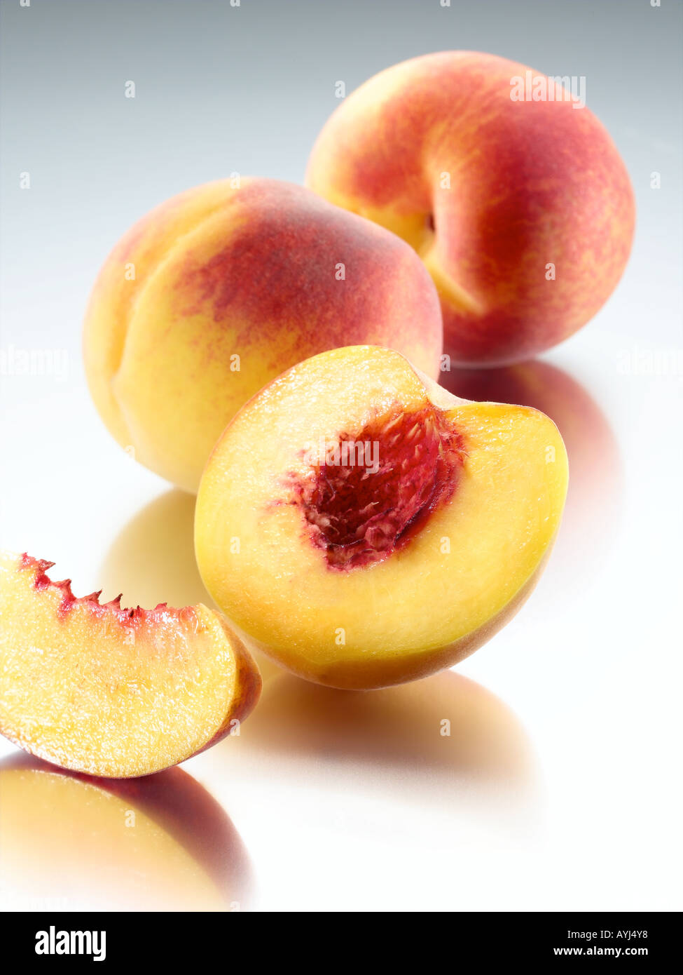 Stoned peach hi-res stock photography and images - Alamy