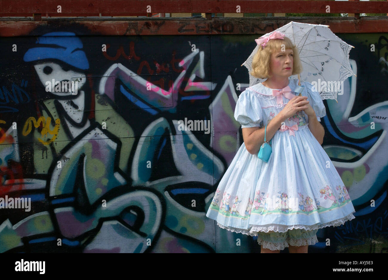 Turner Prize winner Grayson Perry as his female alter ego Claire at The ...