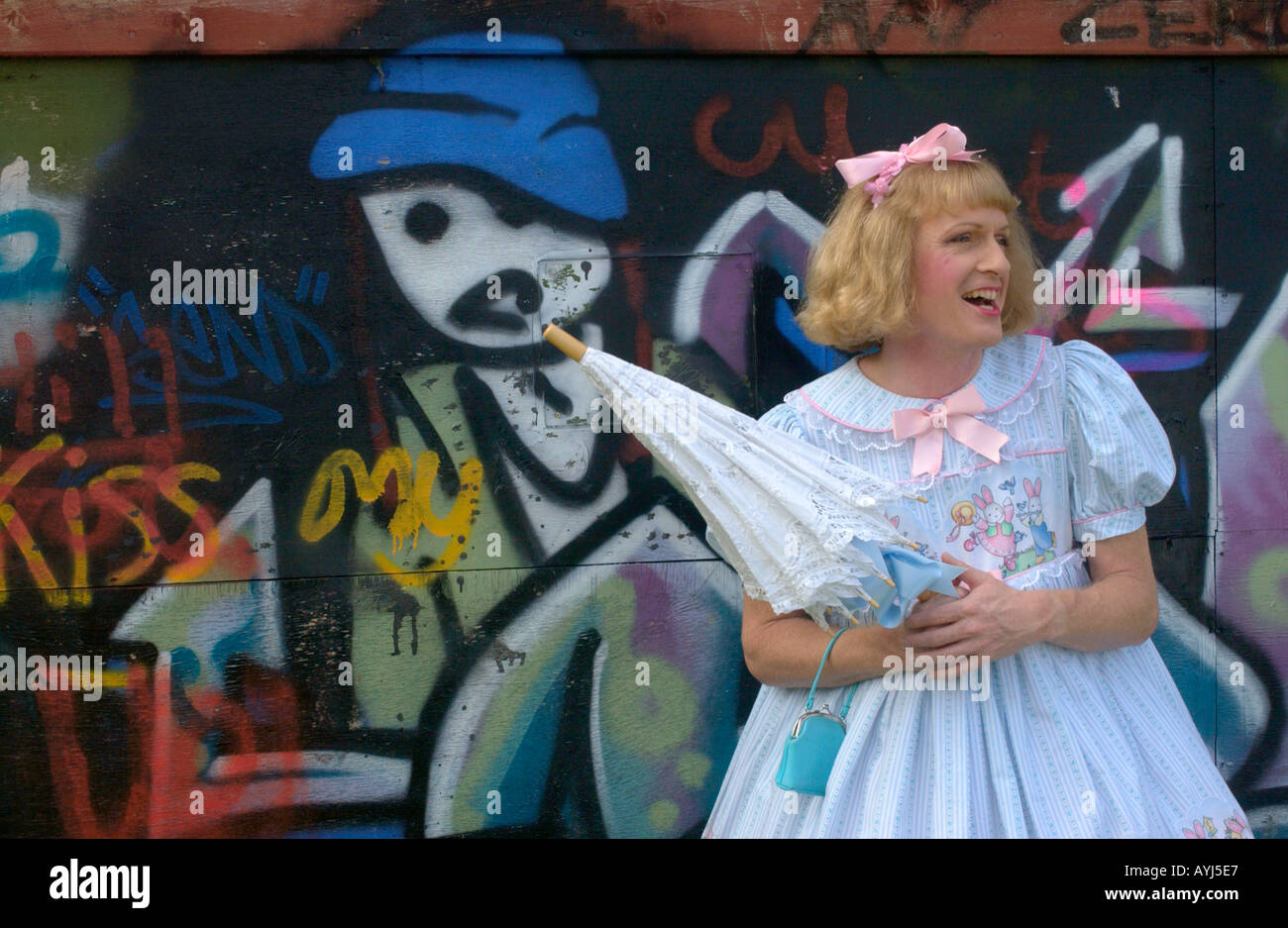 Turner Prize winner Grayson Perry as his female alter ego Claire at The ...