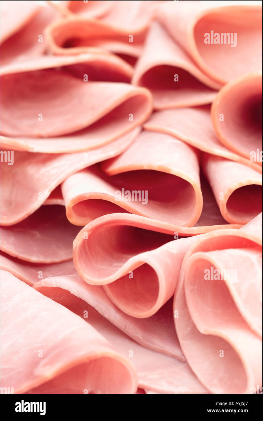 Wafer thin ham roll hi-res stock photography and images - Alamy