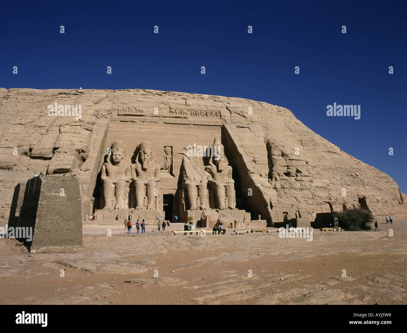 The Temple People Tourists Stock Photo - Alamy