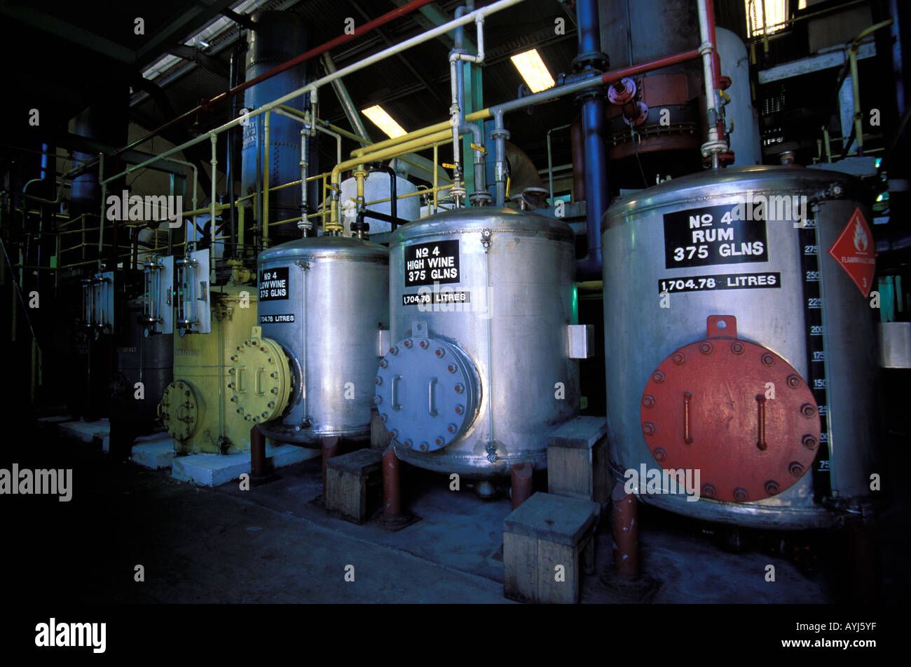 Appleton rum factory Stock Photo - Alamy