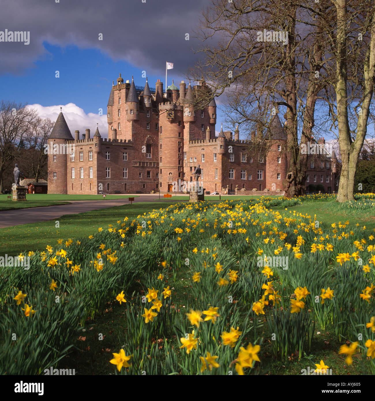 Glamis Castle, Angus, Scotland, UK Stock Photo - Alamy