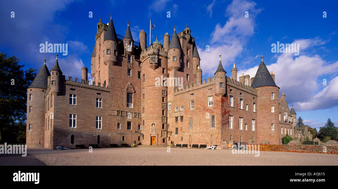 Glamis Castle, Angus, Scotland, UK Stock Photo - Alamy