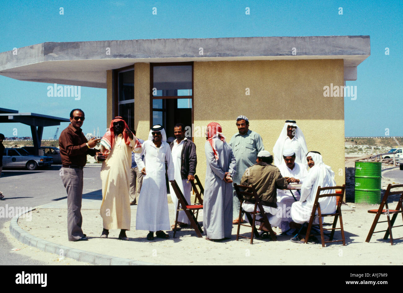 Sharjah UAE Border Post Between Sharjah And Dubai Stock Photo - Alamy