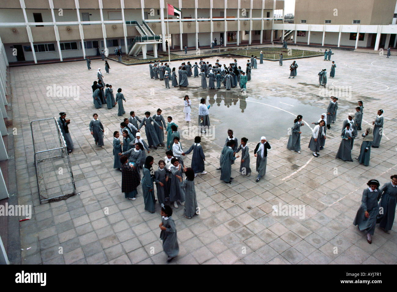 Abu Dhabi UAE School Children Stock Photo - Alamy