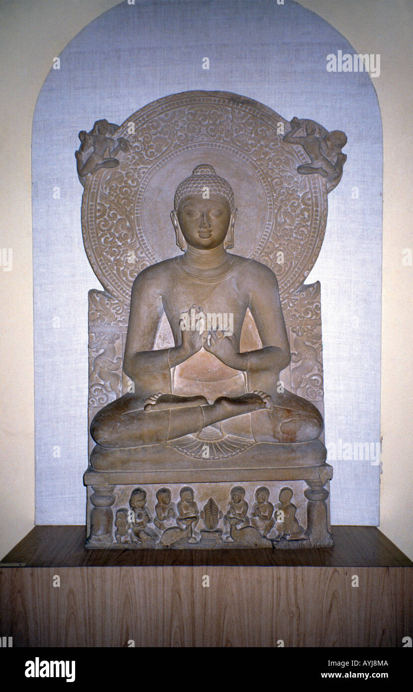 Sarnath India Gupta Buddha 5th Century Ad Buddhist Stock Photo - Alamy