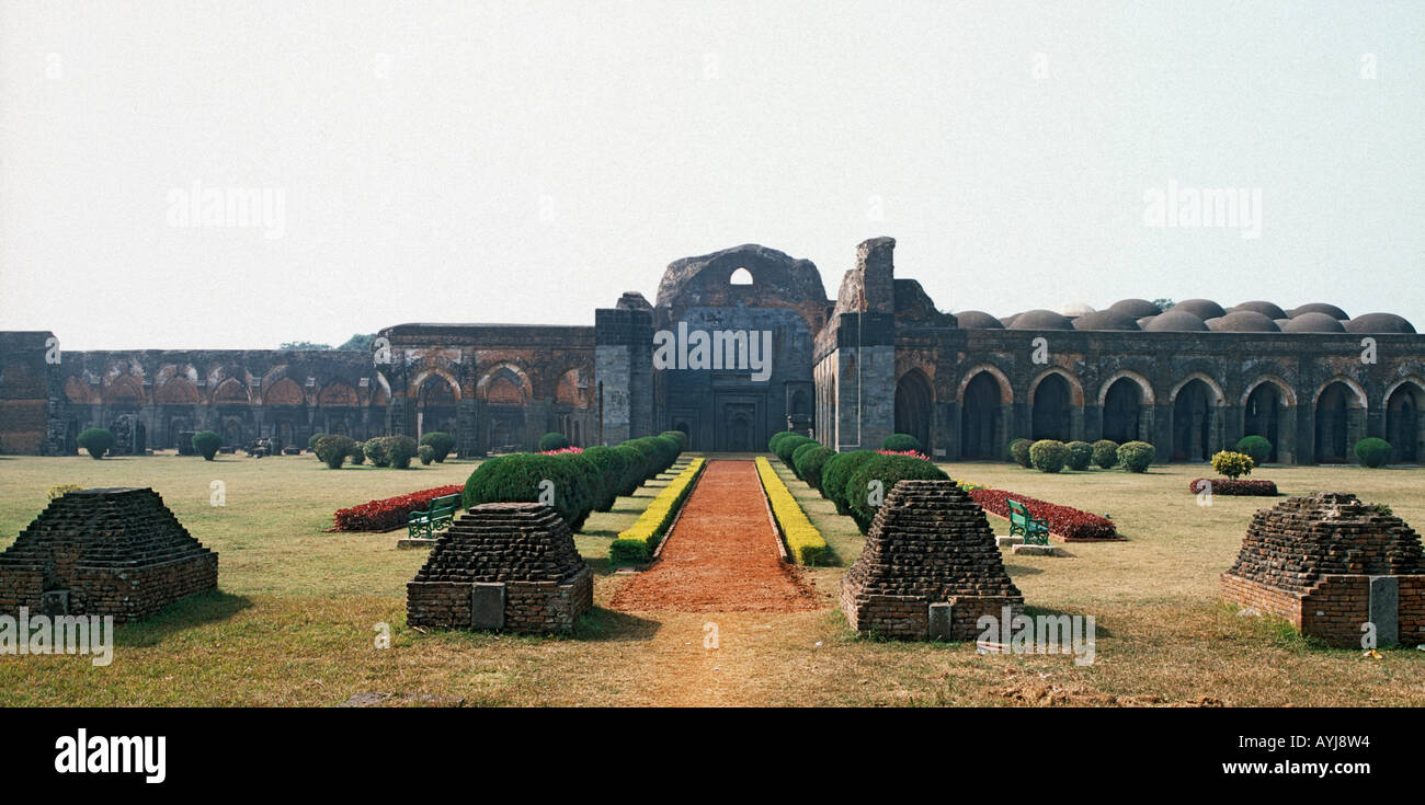 Adina mosque, Pandua, West Bengal, India Stock Photo - Alamy