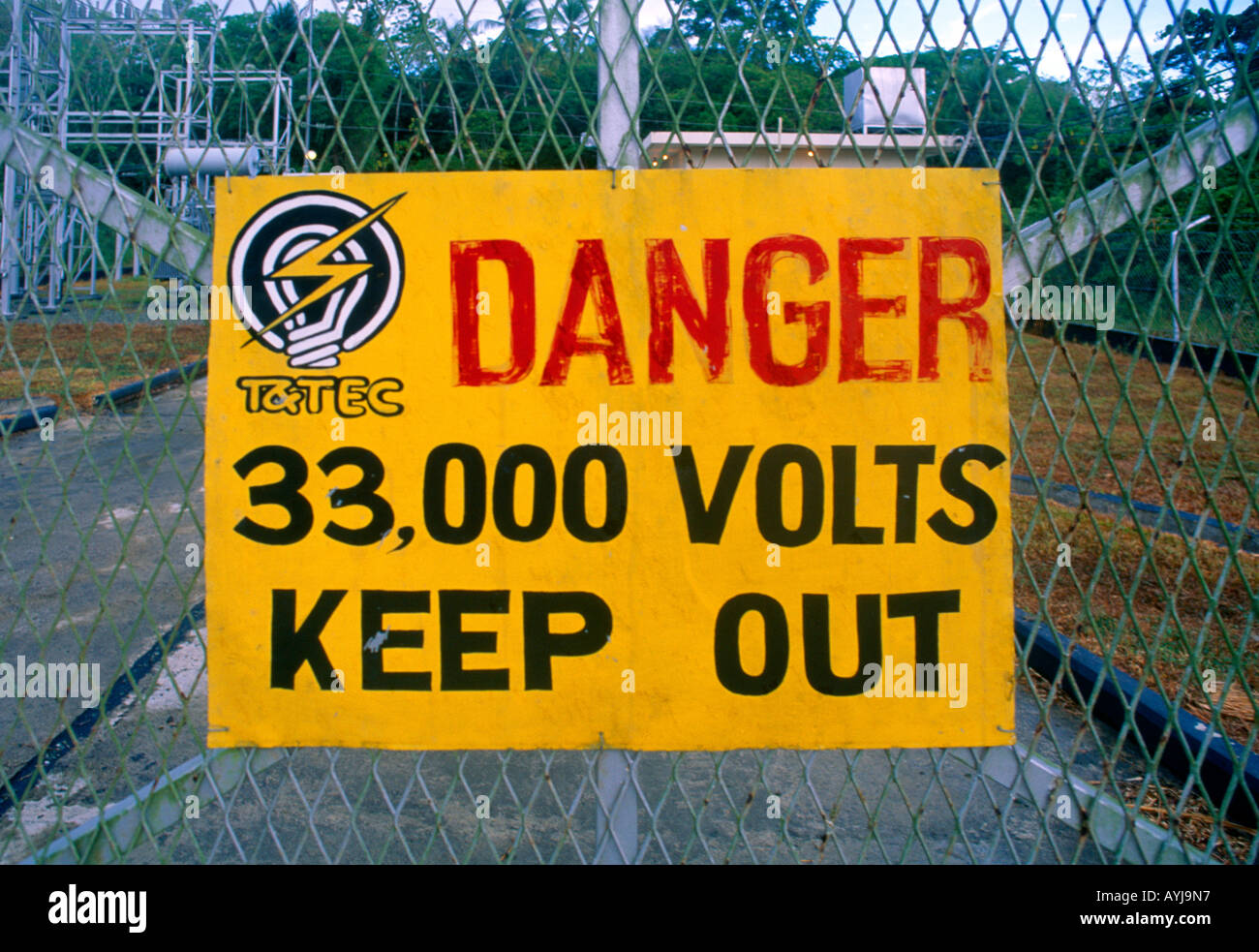 Substation sign hi-res stock photography and images - Alamy