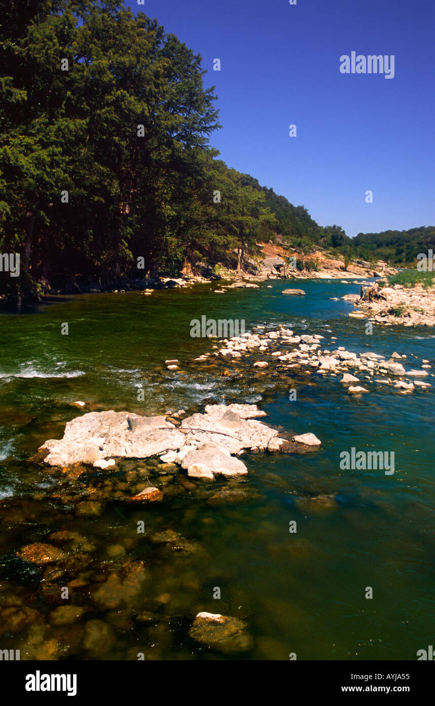 river Pedernales Falls State Park Texas Stock Photo - Alamy