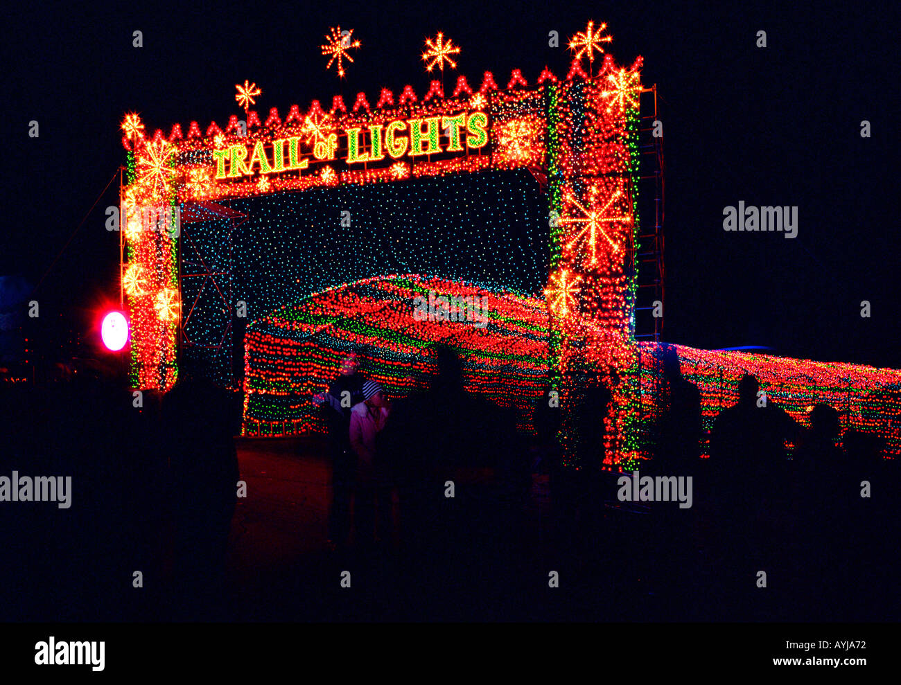 Austin trail of lights hi-res stock photography and images - Alamy