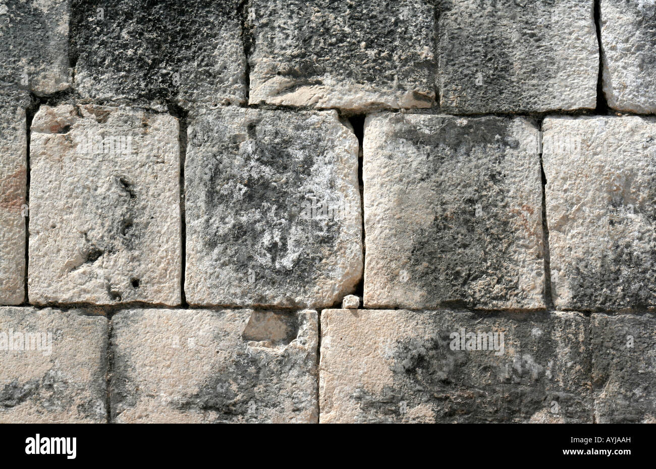 Mayan Stone Wall Stock Photo - Alamy