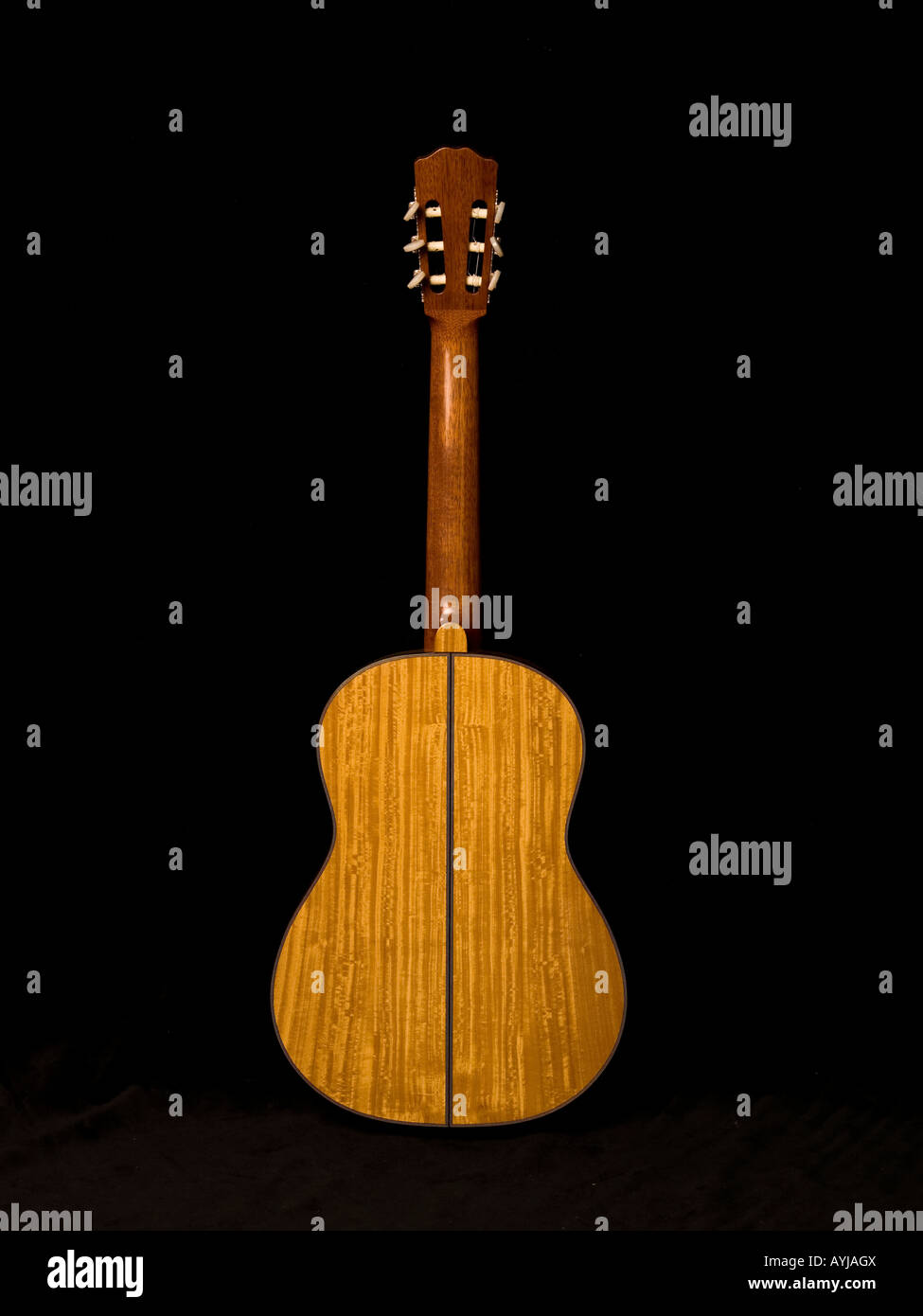 Backside of a guitar Stock Photo - Alamy