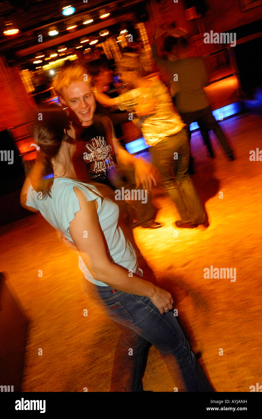 Salsa. Cuban Style. Dancing Stock Photo - Alamy