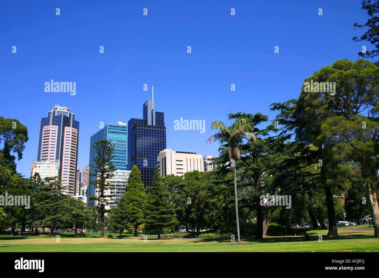 Melbourne city landscape hi-res stock photography and images - Alamy