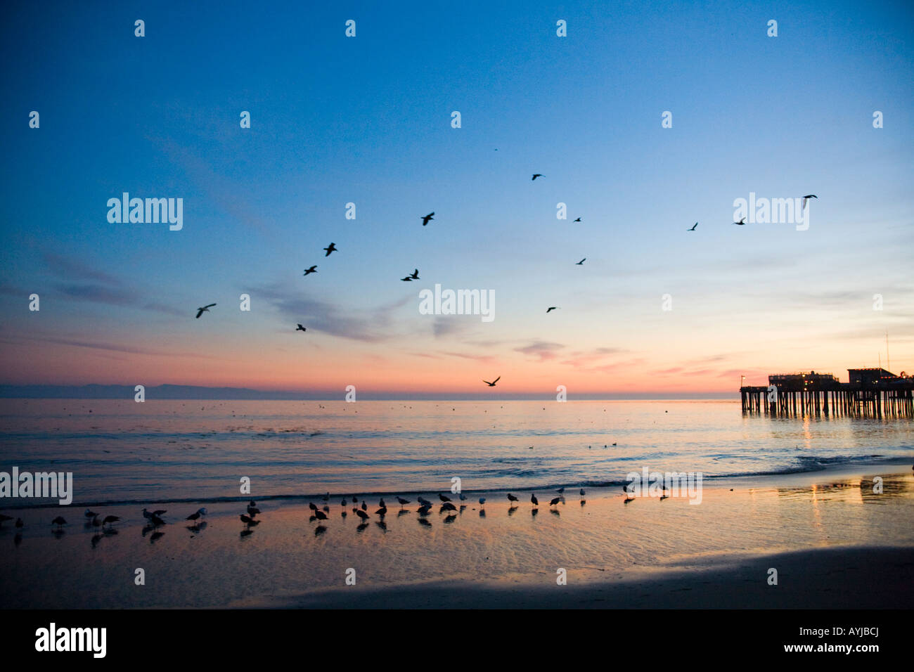 Sunset at capitola hi-res stock photography and images - Alamy