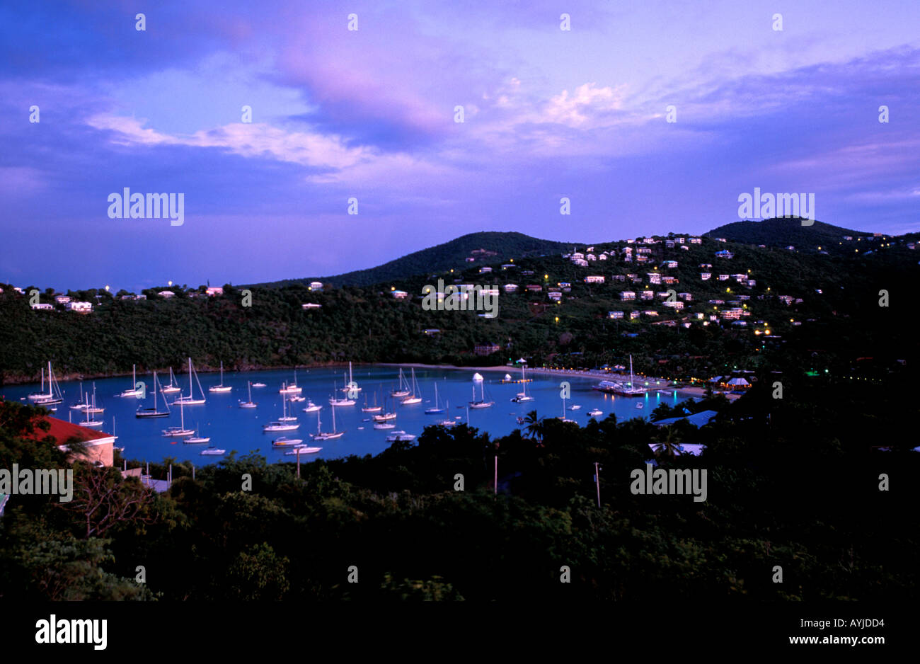 Saint john usvi cruz bay hi-res stock photography and images - Alamy