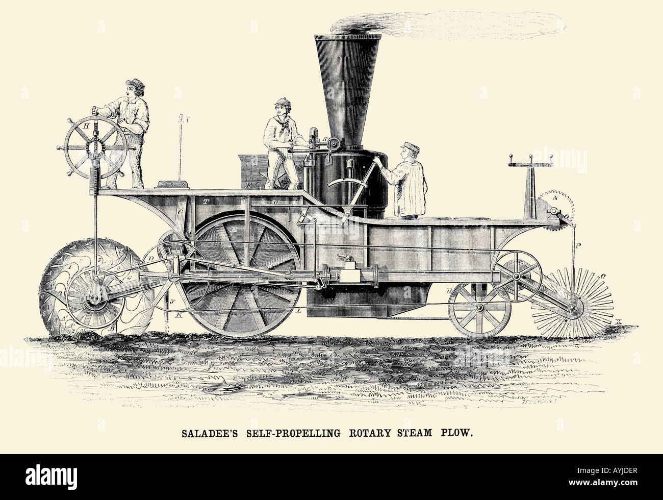 Steam plow hi-res stock photography and images - Alamy