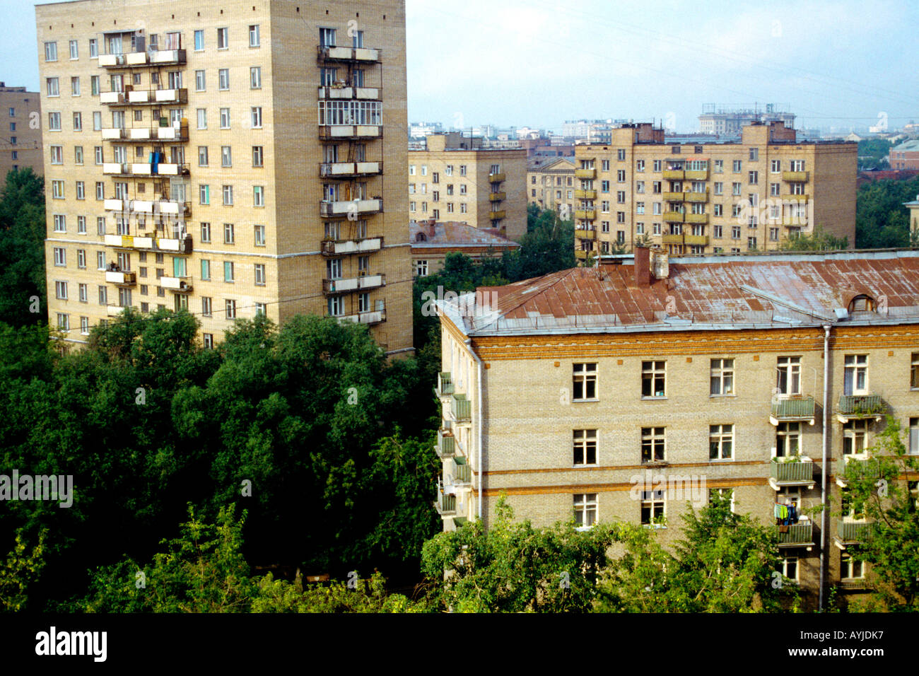 Moscow Russia Apartments Stock Photo - Alamy