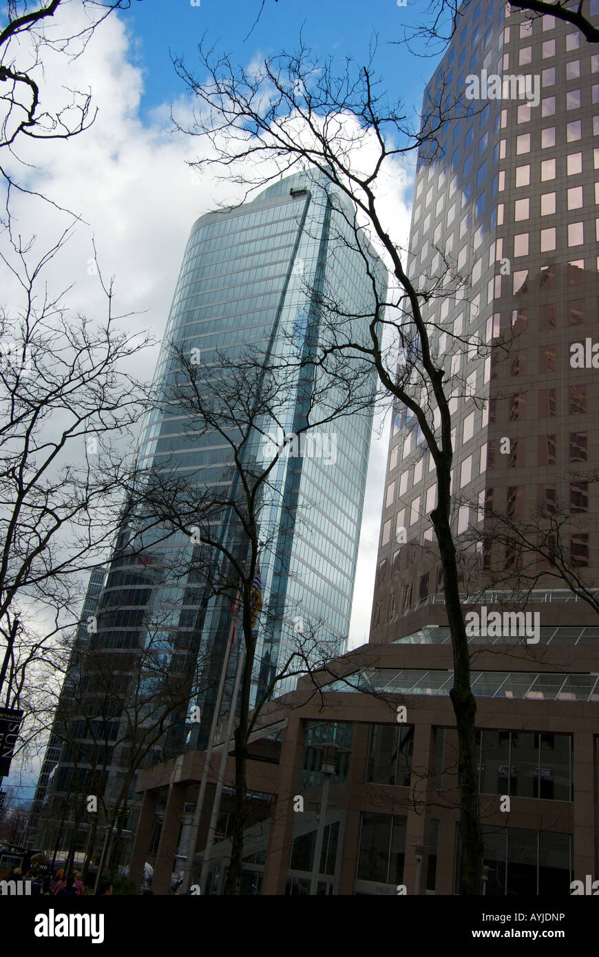 High rise glass towers hi-res stock photography and images - Alamy