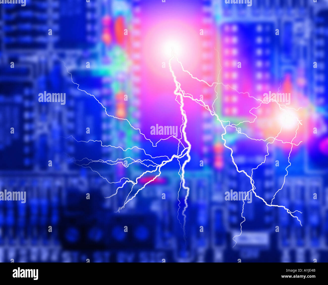 Printed electronic circuit board hi-res stock photography and images ...