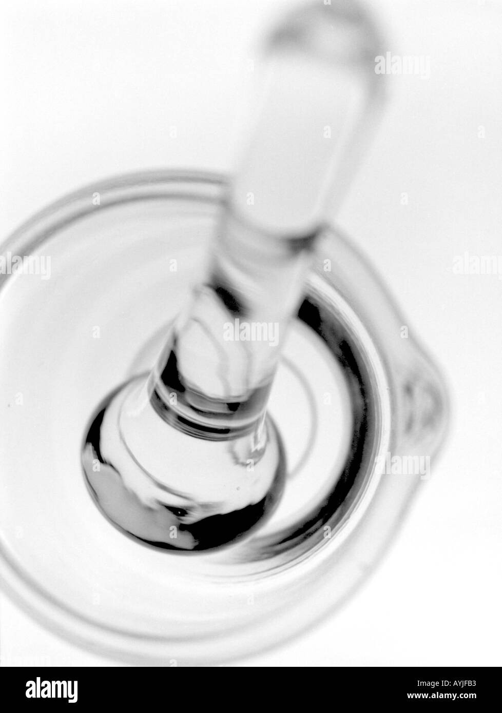 Lab glass Black and White Stock Photos & Images - Alamy