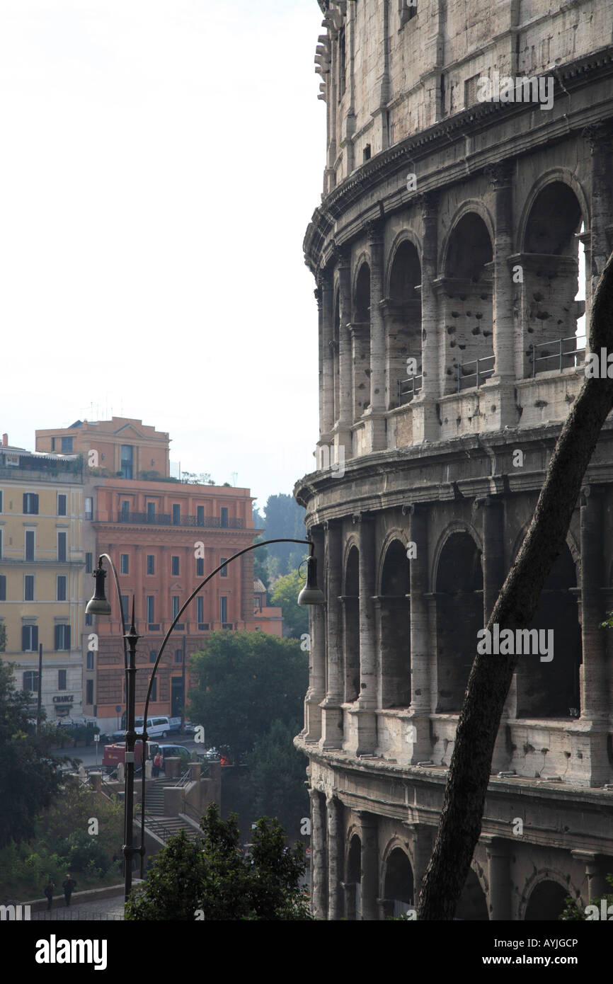Colosseum close up of arches Stock Photo - Alamy