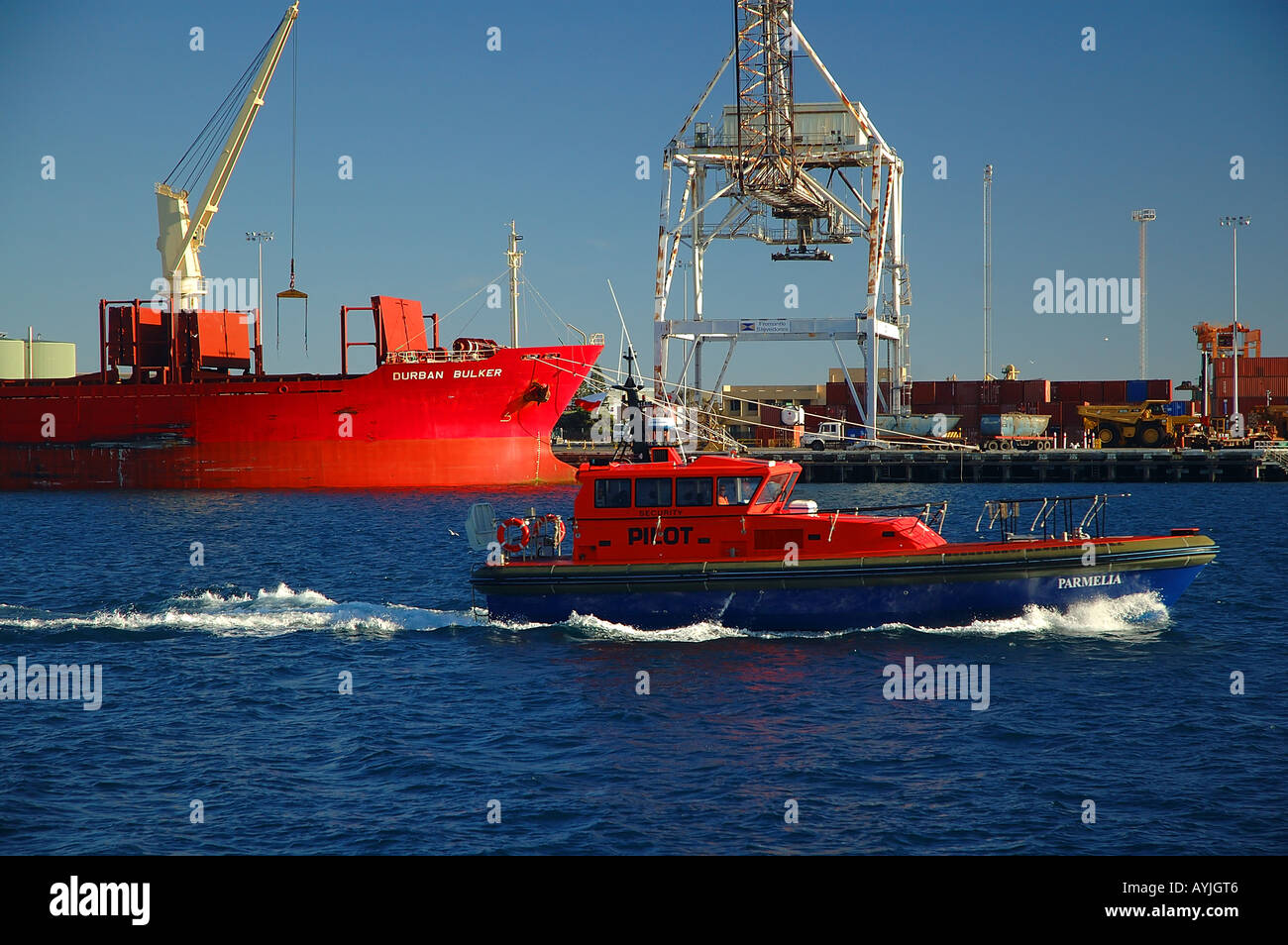 Busy Shipping Port High Resolution Stock Photography and Images - Alamy