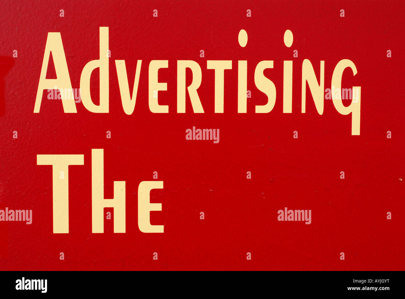 Advertising sign on a bus stop bench Stock Photo - Alamy