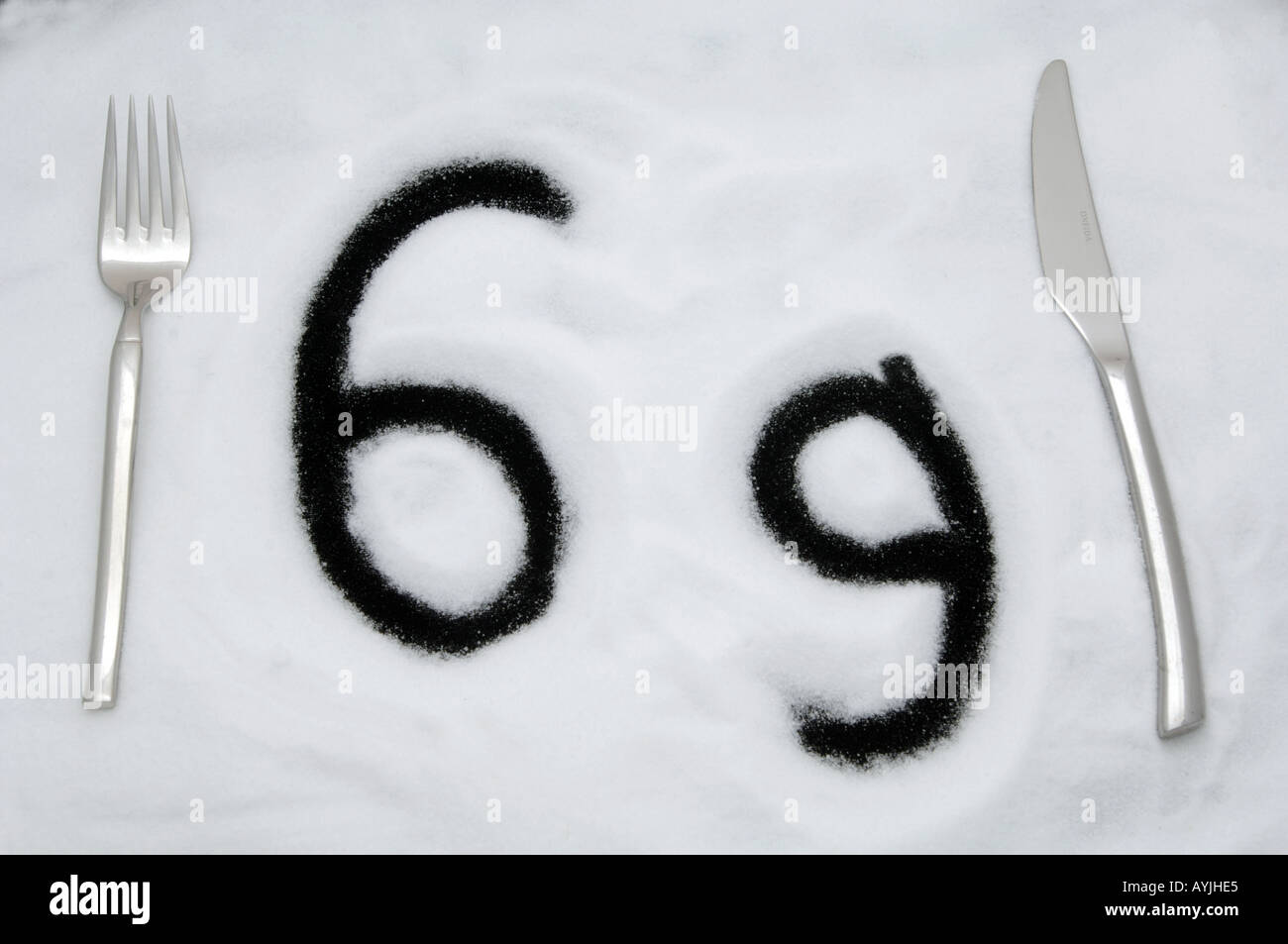 Table salt showing 6 grammes which is the recommended daily limit for ...