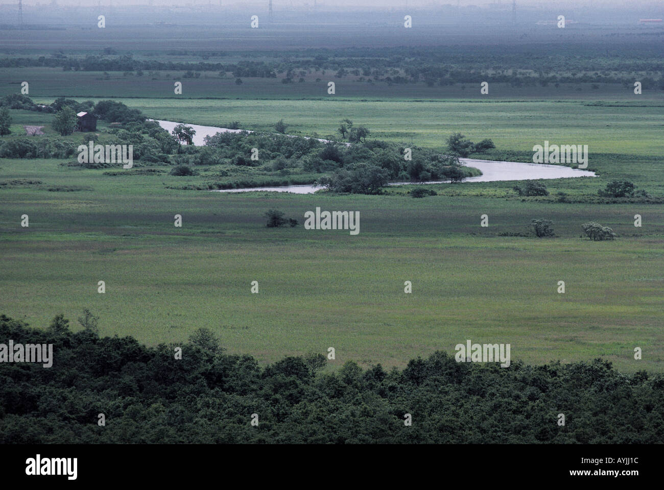 Landscape of Plain Stock Photo - Alamy