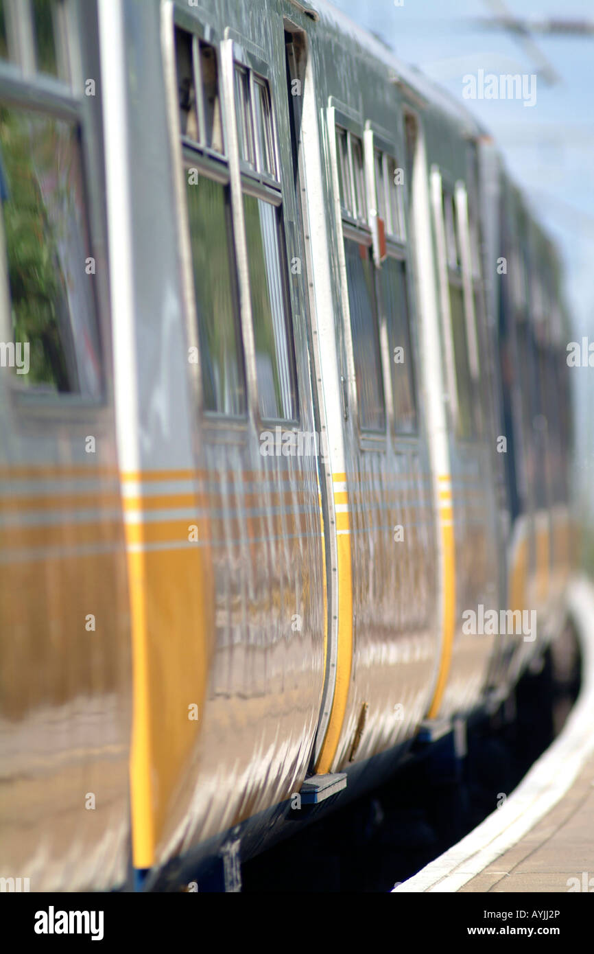 carriage detail on a connex south central class 319 train in the uk ...