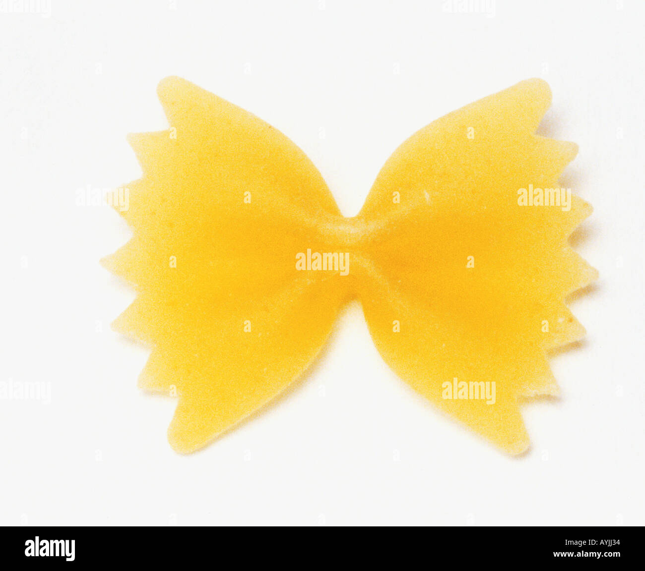 Bowtie shaped pasta Stock Photo - Alamy