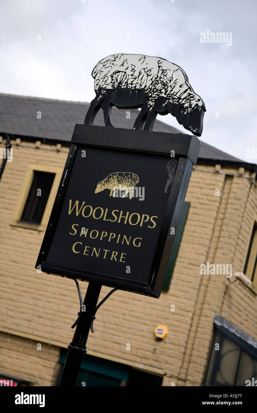 Woolshops , Shopping centre , Halifax , Yorkshire Stock Photo - Alamy