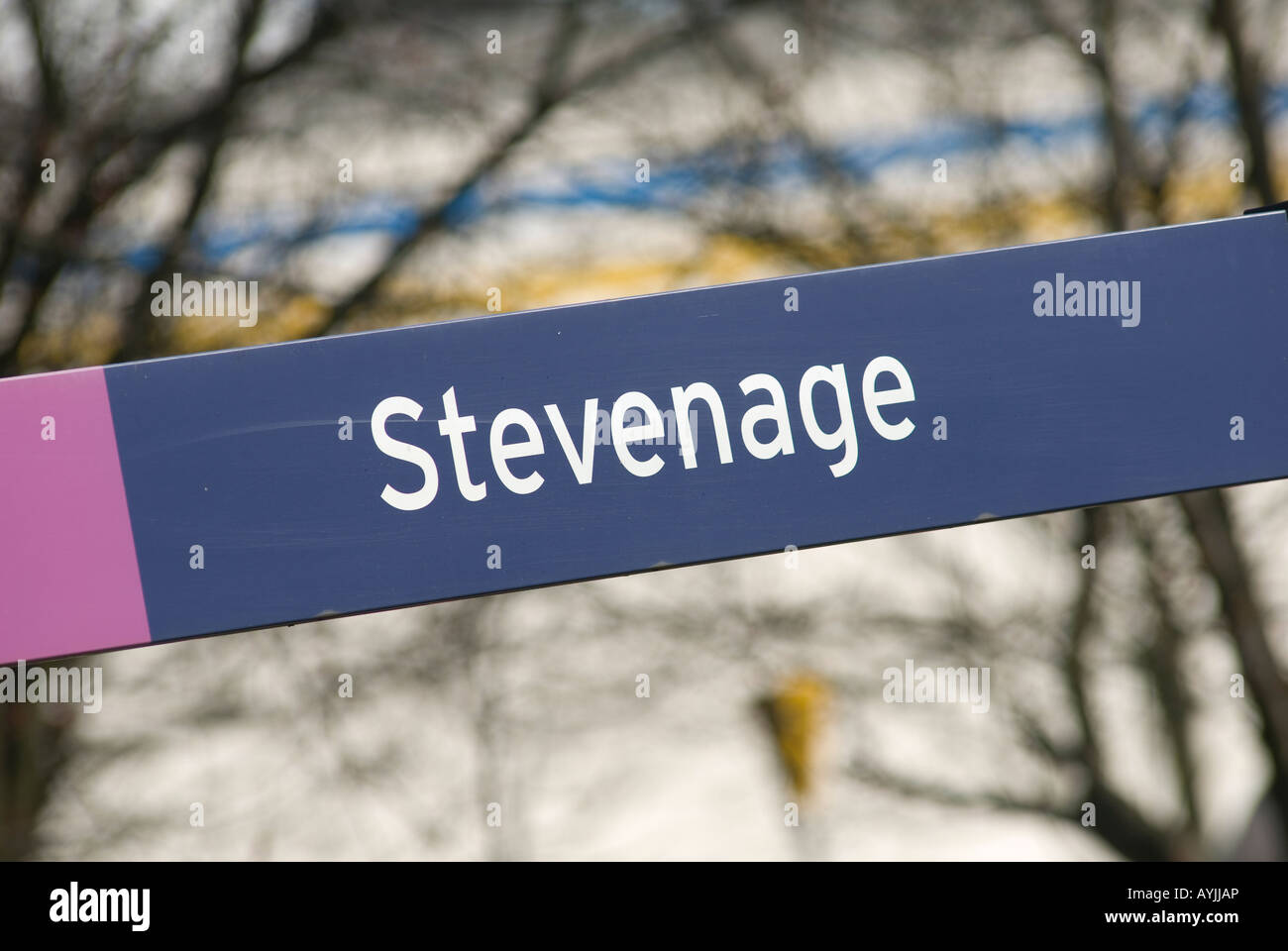Stevenage railway station hi-res stock photography and images - Alamy