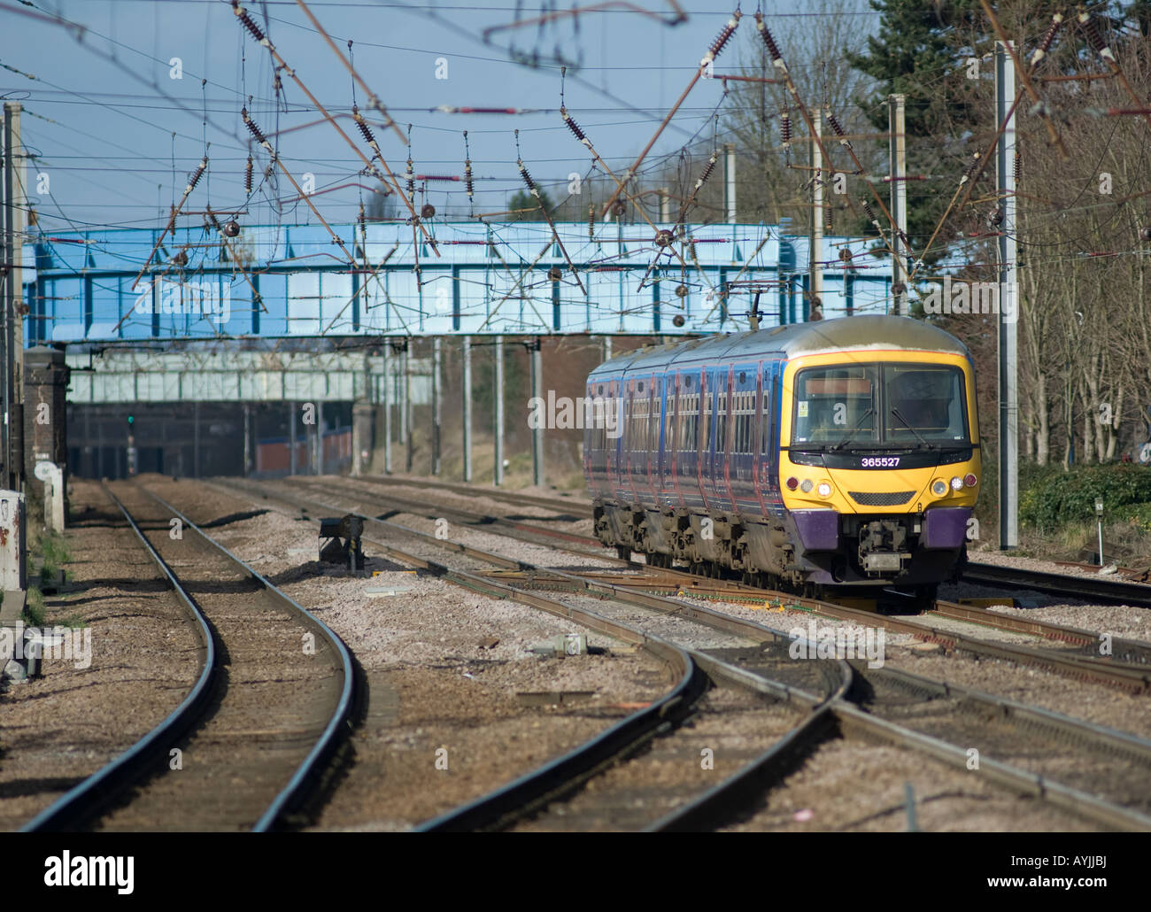 first group class 365 train in first capital connect livery in the uk ...