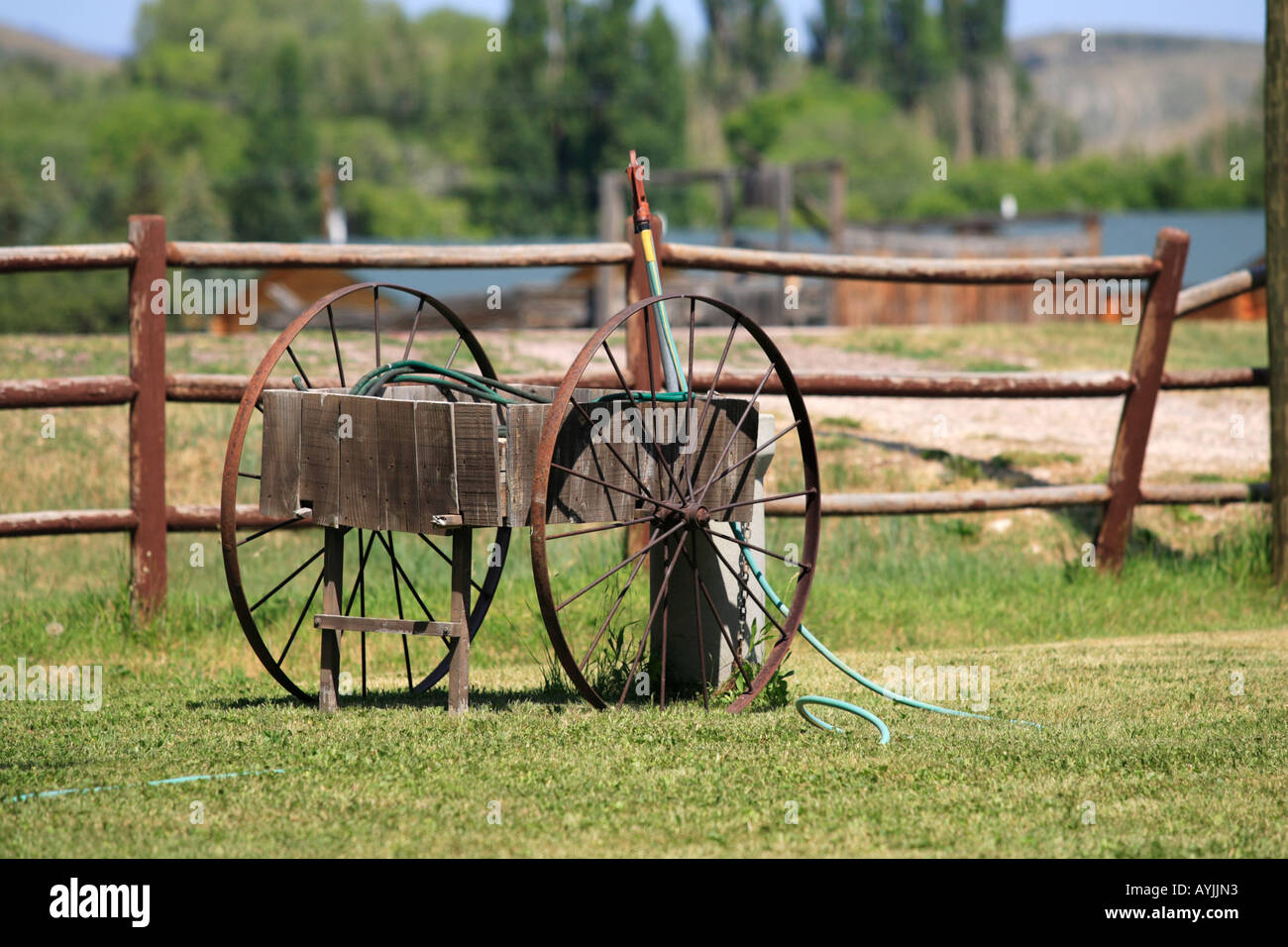 Hand cart of water hi-res stock photography and images - Alamy