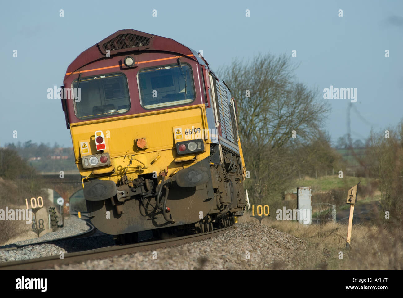 class 66 railway locomotive in english welsh and scottish livery ...