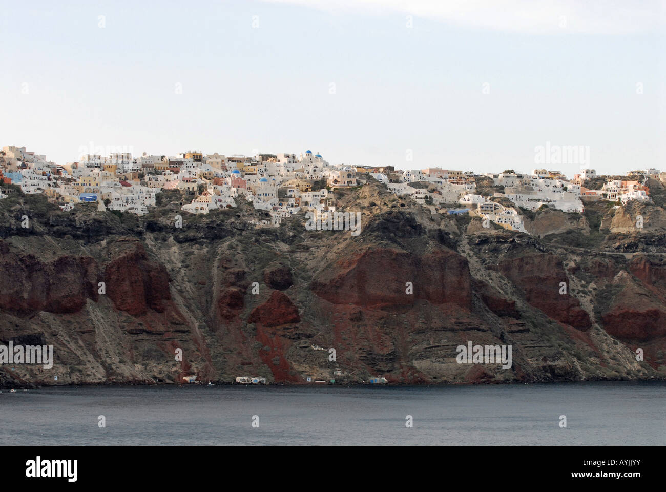 Santorini Greece Landscape Stock Photo - Alamy