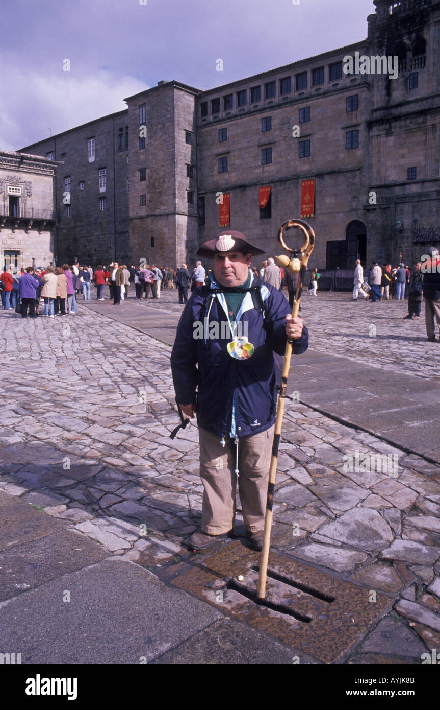 Pilgrim with staff hi-res stock photography and images - Alamy