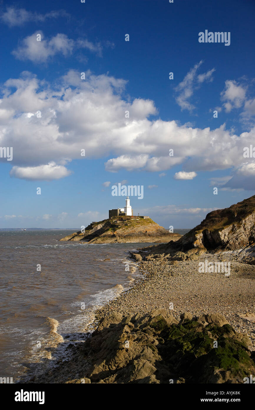 Mumbles lighthouse hi-res stock photography and images - Alamy