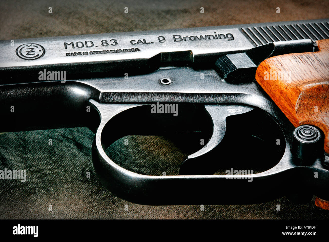 Browning pistol hi-res stock photography and images - Alamy